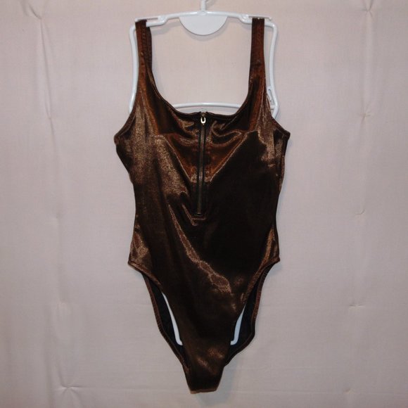 Beach Native | Swim | Shiny Copper Swimsuit 112 | Poshmark